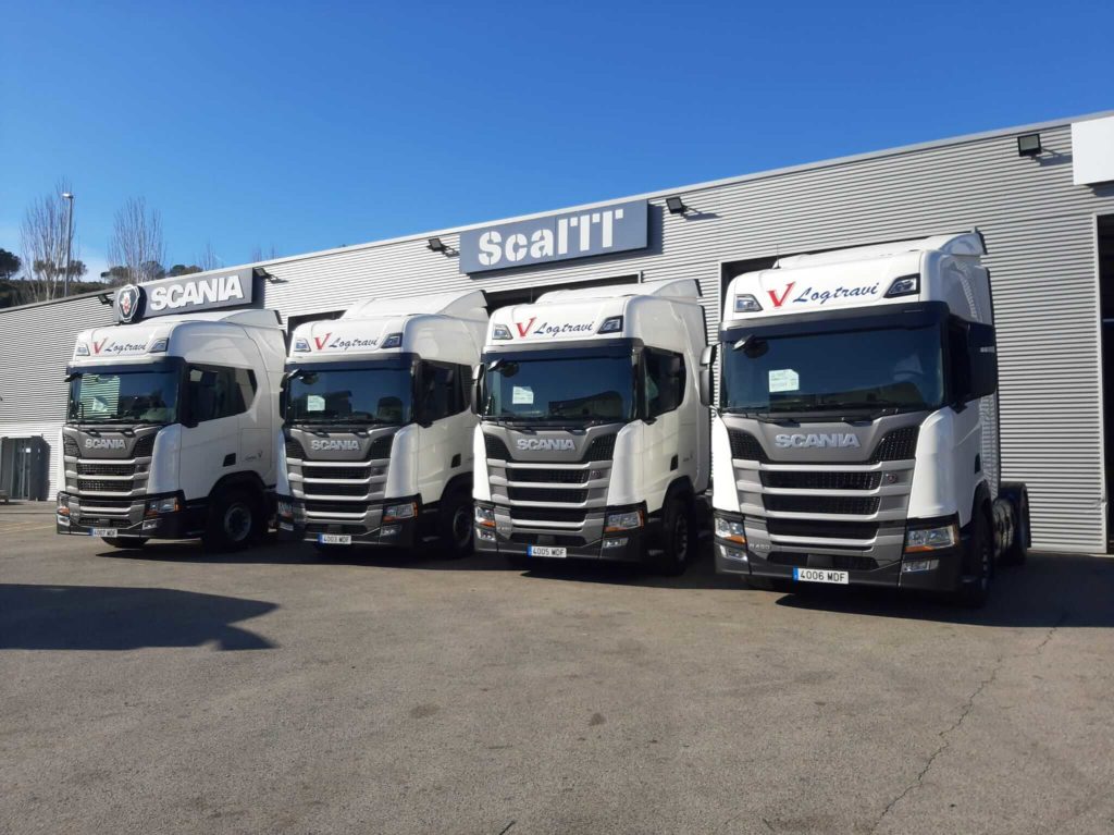 Ampliada Flota con la compra de 12 Camiones SCANIA - Logtravi